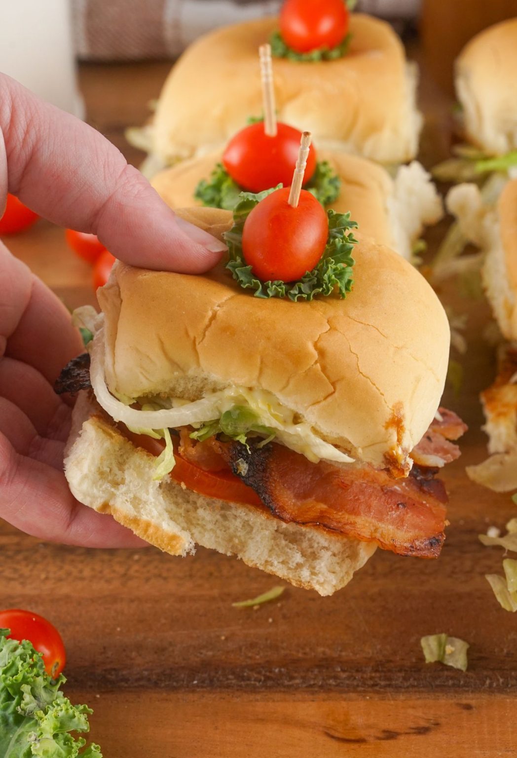BLT Sliders - Perfect for Travel Days | Life in The RV