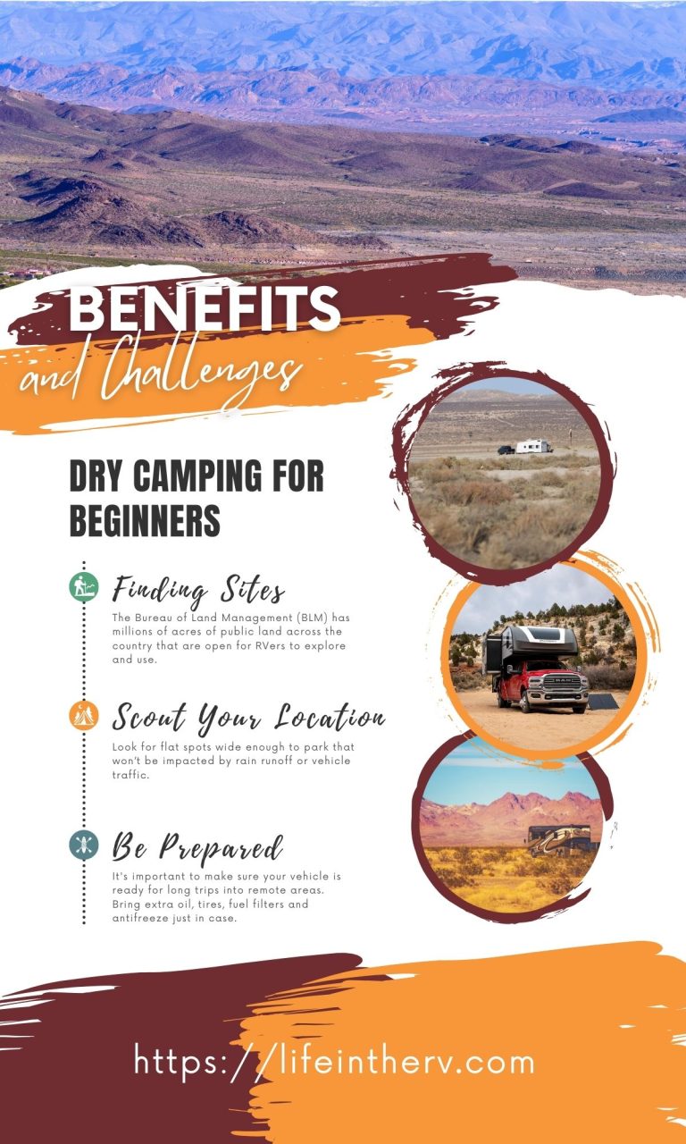 Benefits and Challenges of Dry Camping | Life in The RV