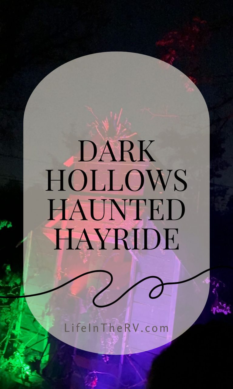 Dark Hollows Haunted Hayride at Camp Big Timber | Life in The RV