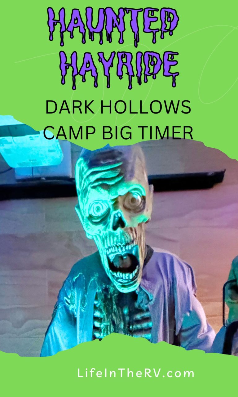 Dark Hollows Haunted Hayride at Camp Big Timber | Life in The RV