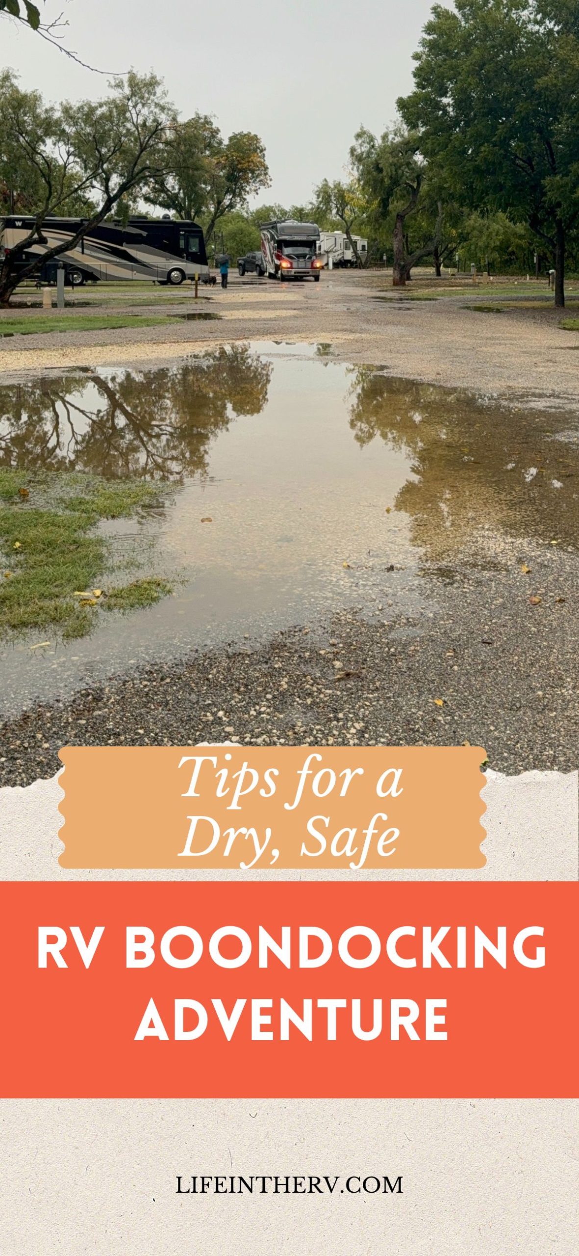 Tips for a Dry, Safe RV Boondocking Adventure | Life in The RV